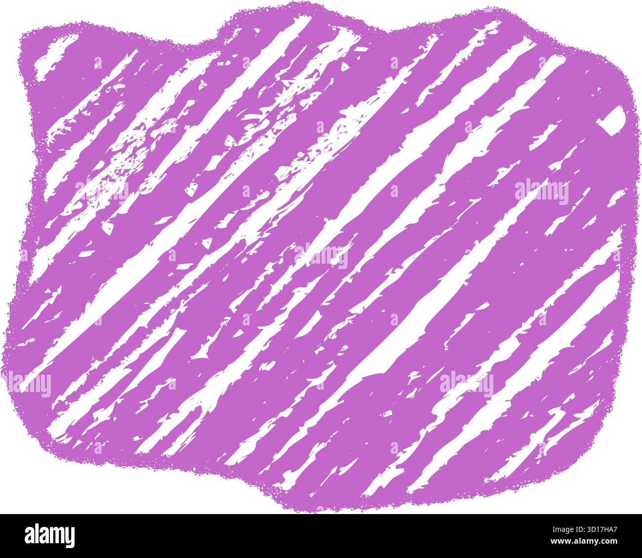 Wavy Pastel Crayon Sketch Rectangle Frame Stock Vector Image & Art - Alamy