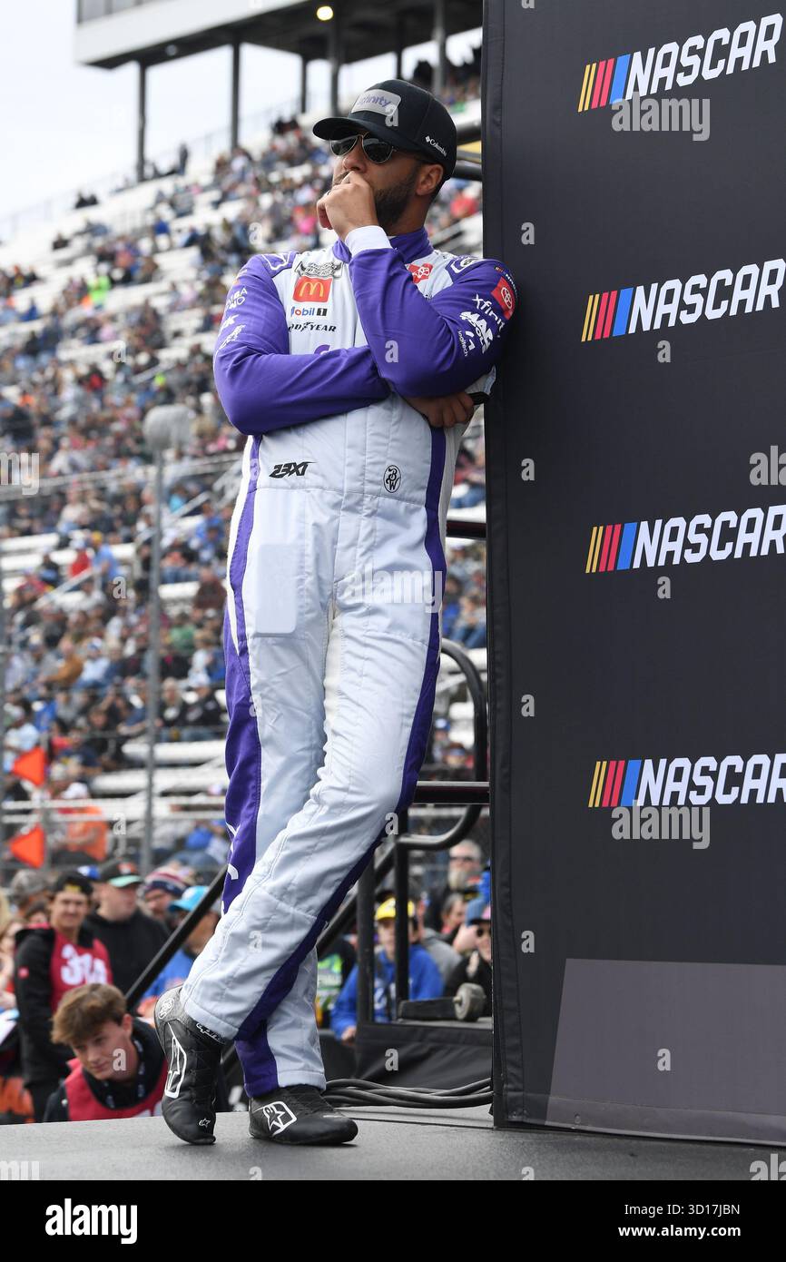 MARTINSVILLE, VA - OCTOBER 26: Bubba Wallace (#23 23XI Racing Xfinity ...
