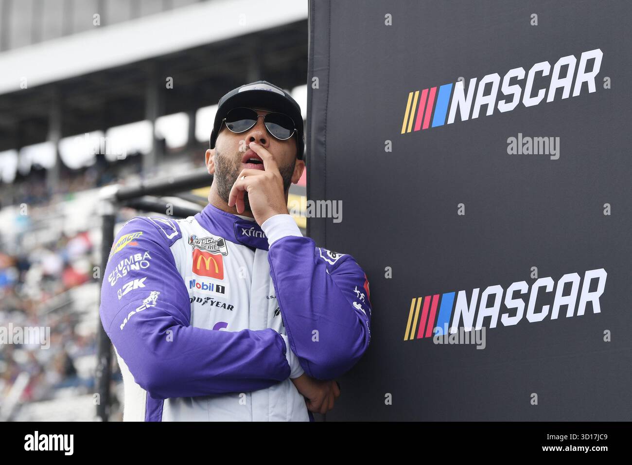 MARTINSVILLE, VA - OCTOBER 26: Bubba Wallace (#23 23XI Racing Xfinity ...
