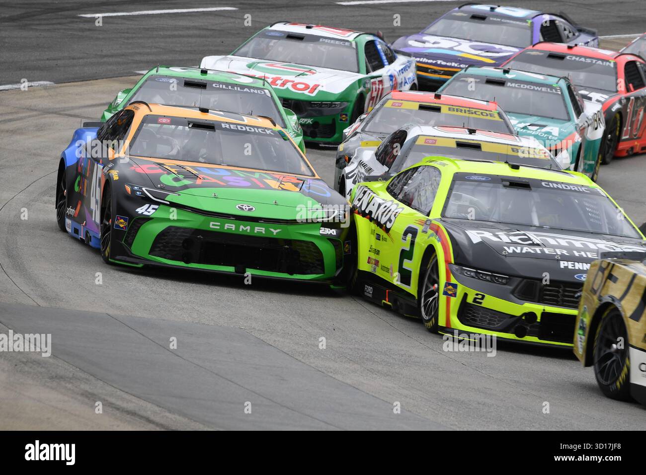 MARTINSVILLE, VA - OCTOBER 26: Austin Cindric (#2 Team Penske ...