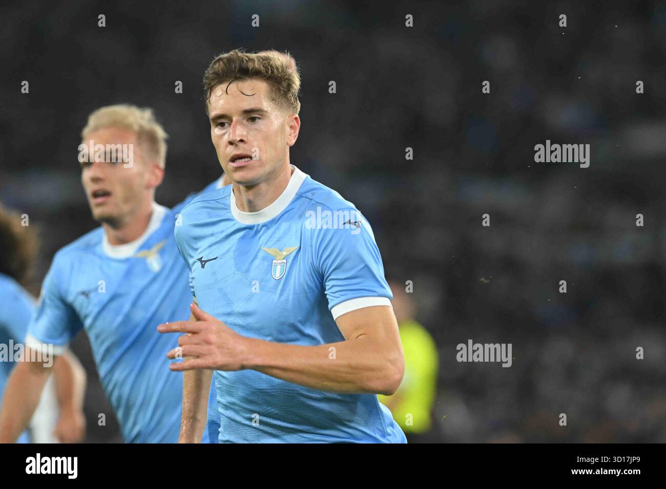 Rome, Italy, 26 October,2025 Toma Basic of SS Lazio celebrates after ...