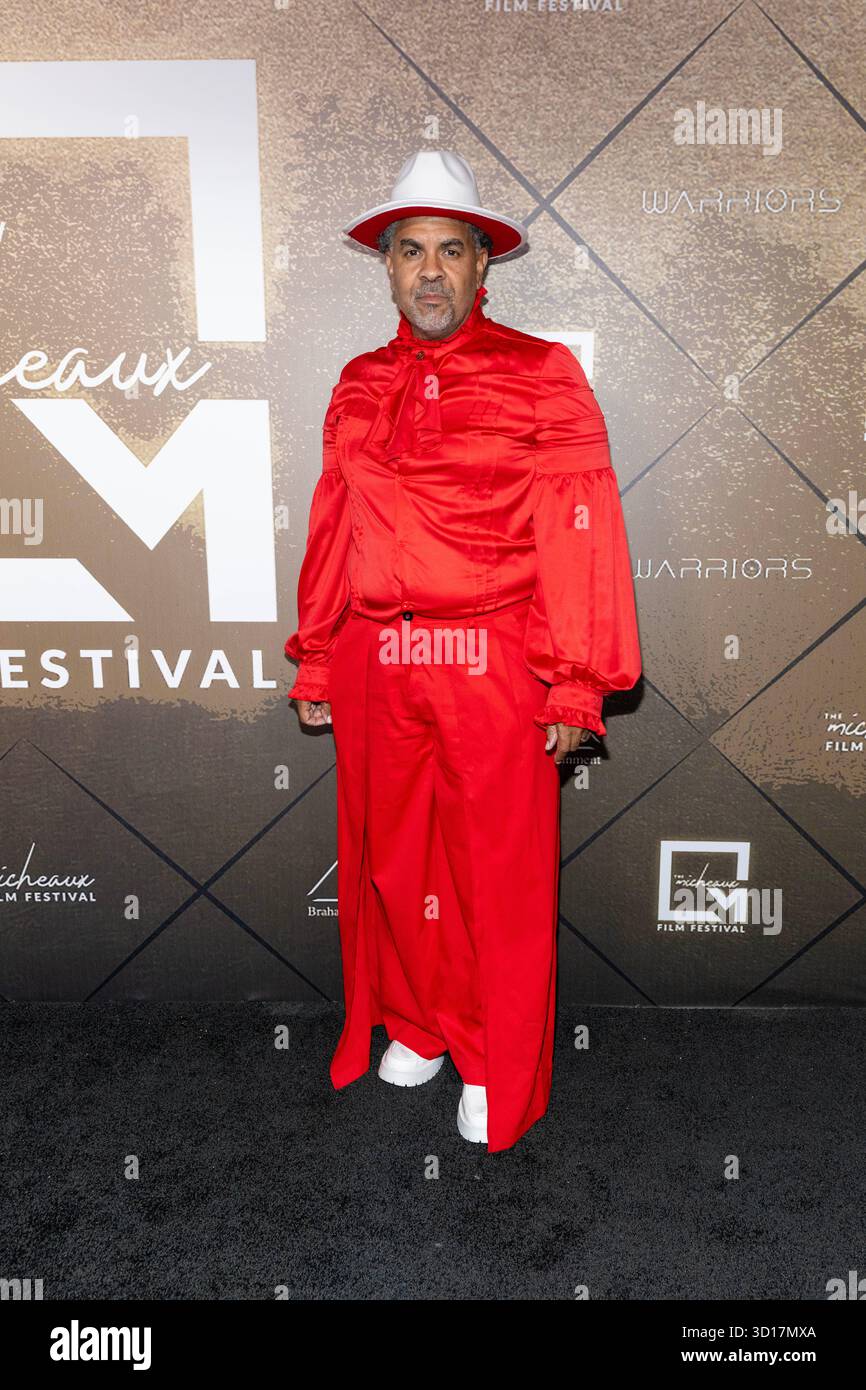 Actor Ken Gregory attends 2025 Micheaux Film Festival Gold Night: Young ...