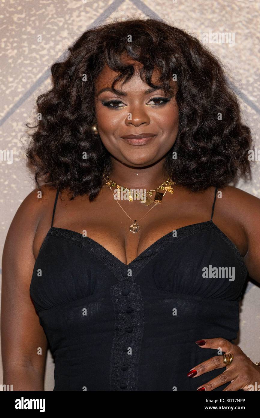 Actress Shanice Shantay attends 2025 Micheaux Film Festival Gold Night ...
