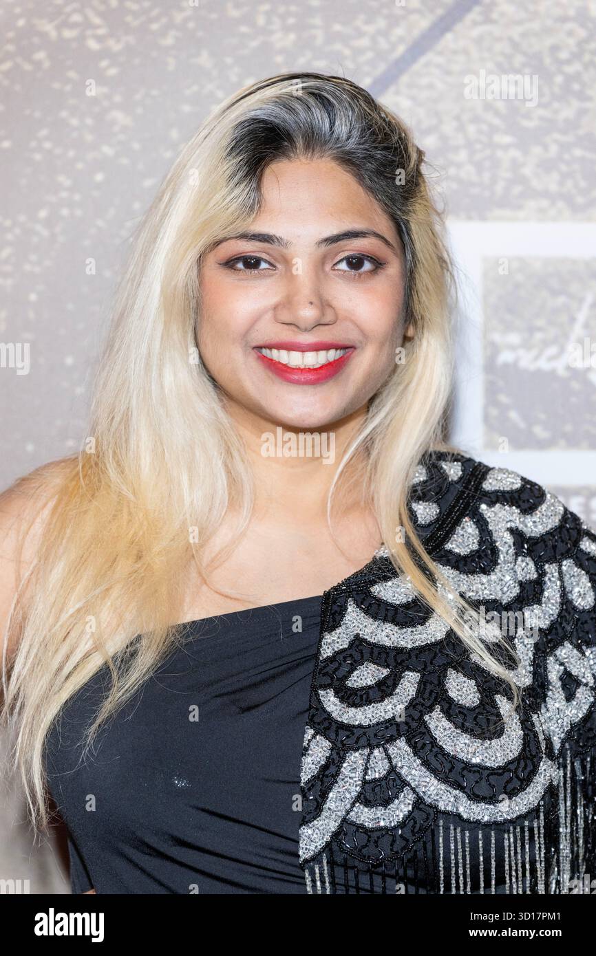 Designer Sai Suman attends 2025 Micheaux Film Festival Gold Night ...