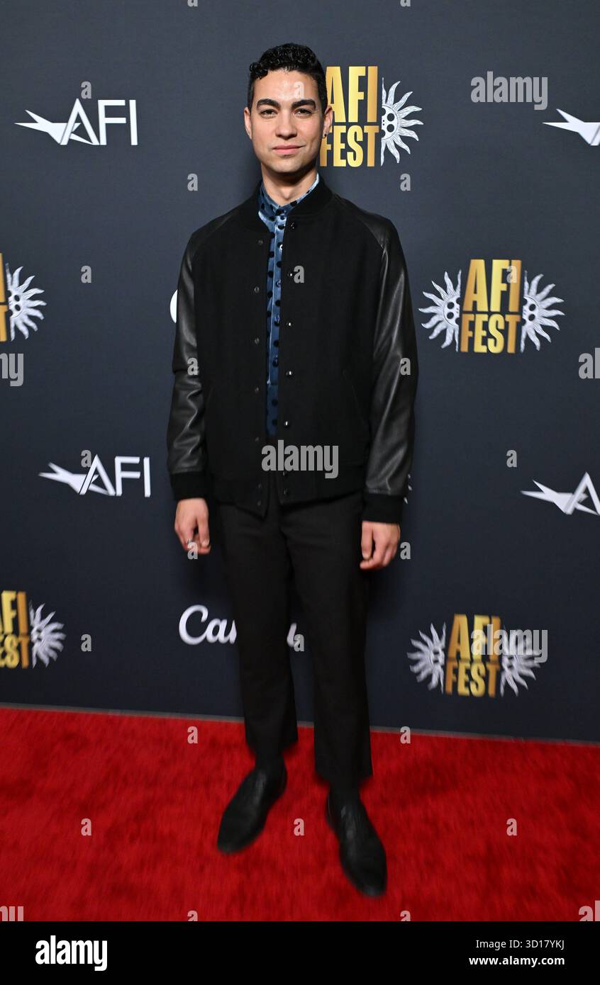 Davi Santos arriving to AFI Fest 2025 “The Chronology of Water” special ...