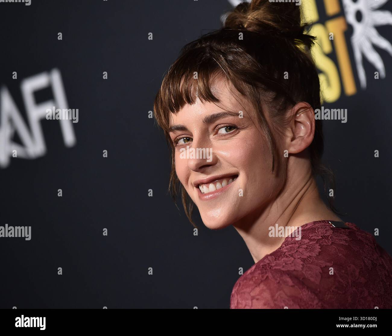 Kristen Stewart arriving to AFI Fest 2025 “The Chronology of Water ...