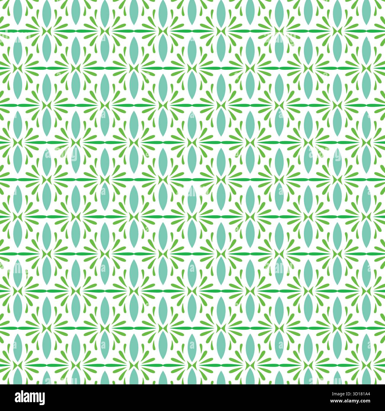 Stylized motifs in vibrant blue Stock Vector Images - Alamy