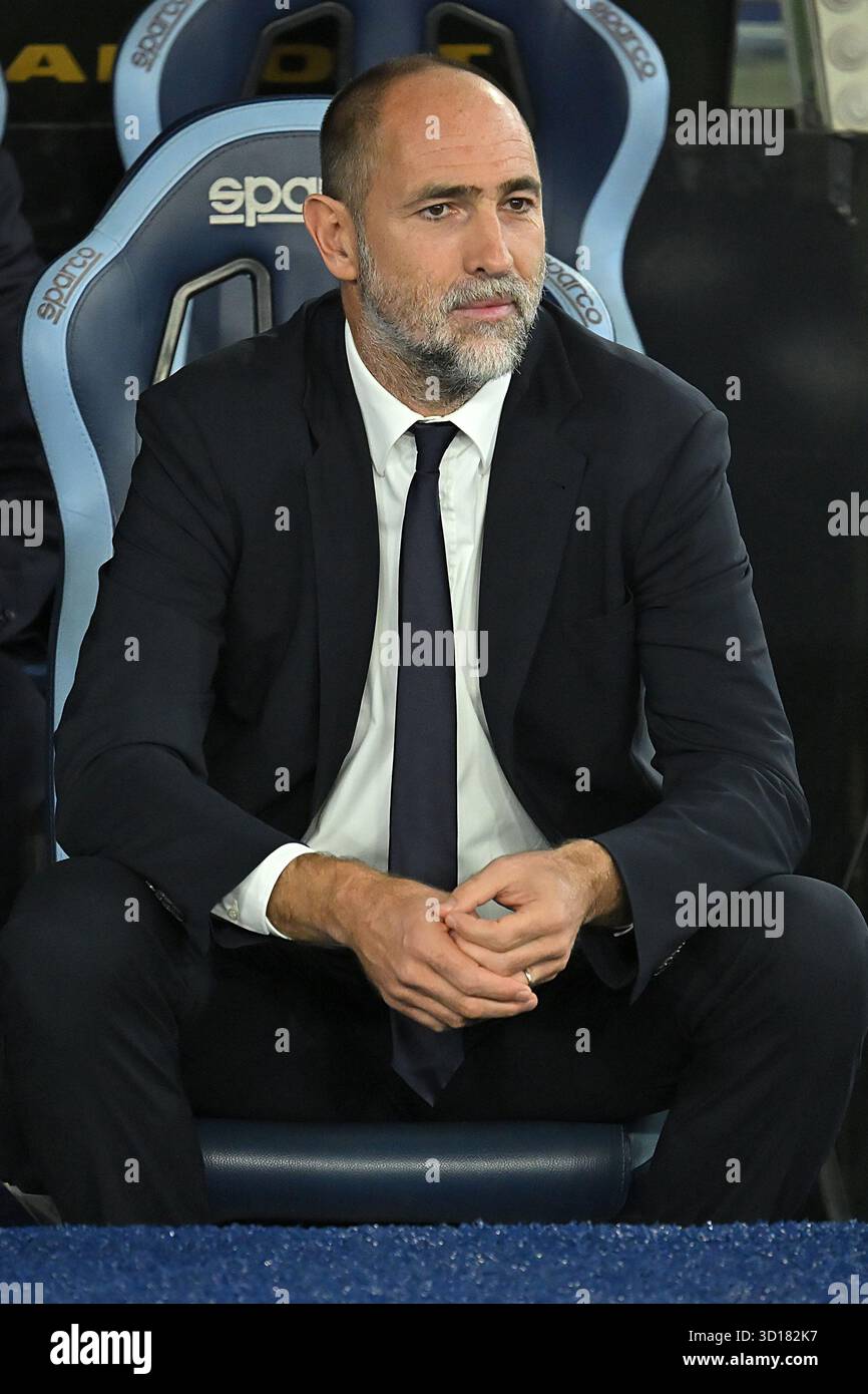 Juventus trainer Igor Tudor reacts during the serie A Enilive match ...