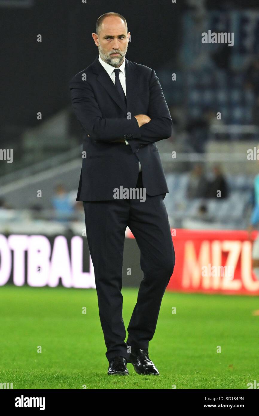Juventus trainer Igor Tudor reacts during the serie A Enilive match ...