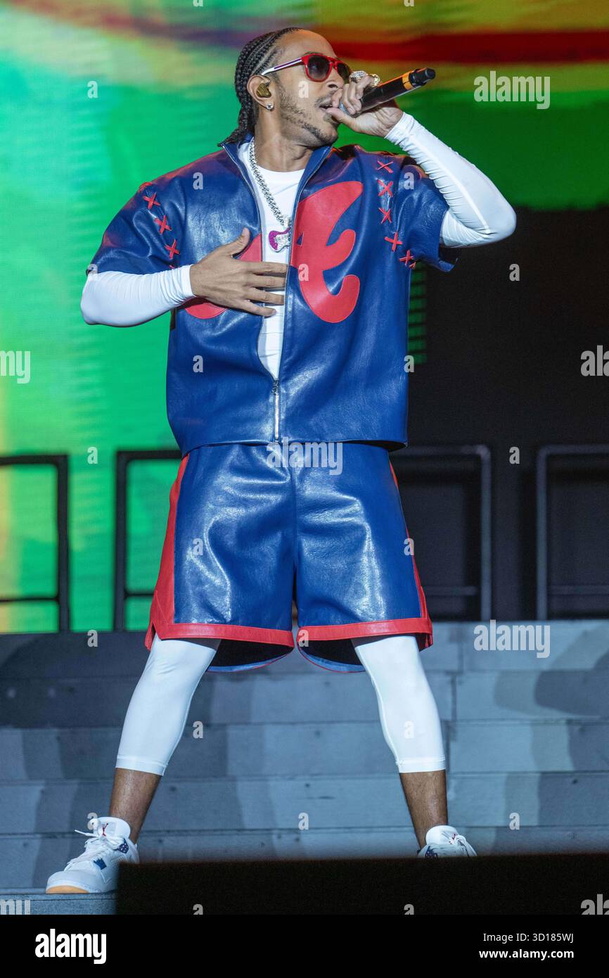 Ludacris performs at One Musicfest on Sunday, Oct. 26, 2025, at ...