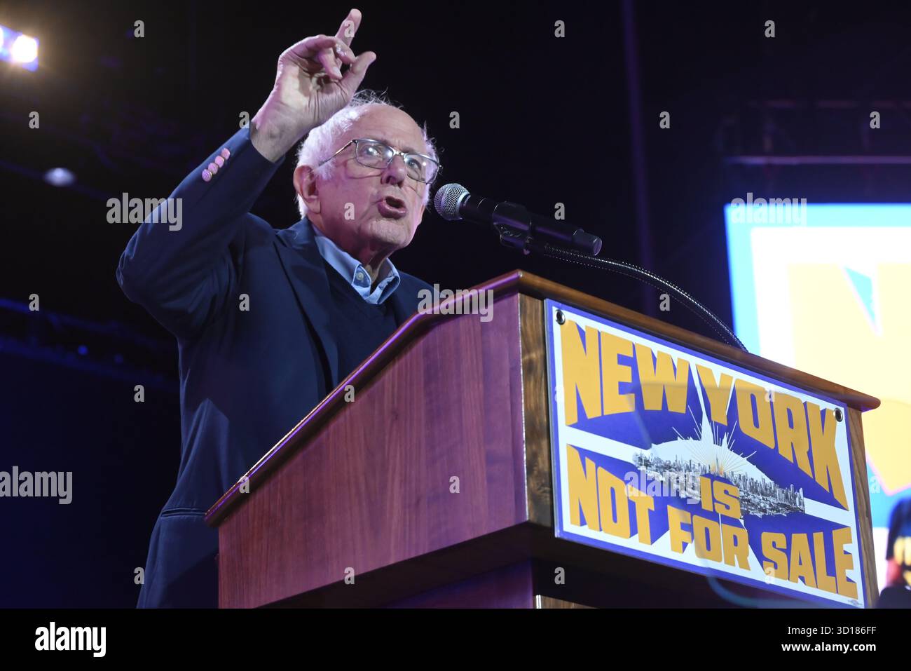 United States Senator Bernie Sanders (Independent of Vermont) makes ...
