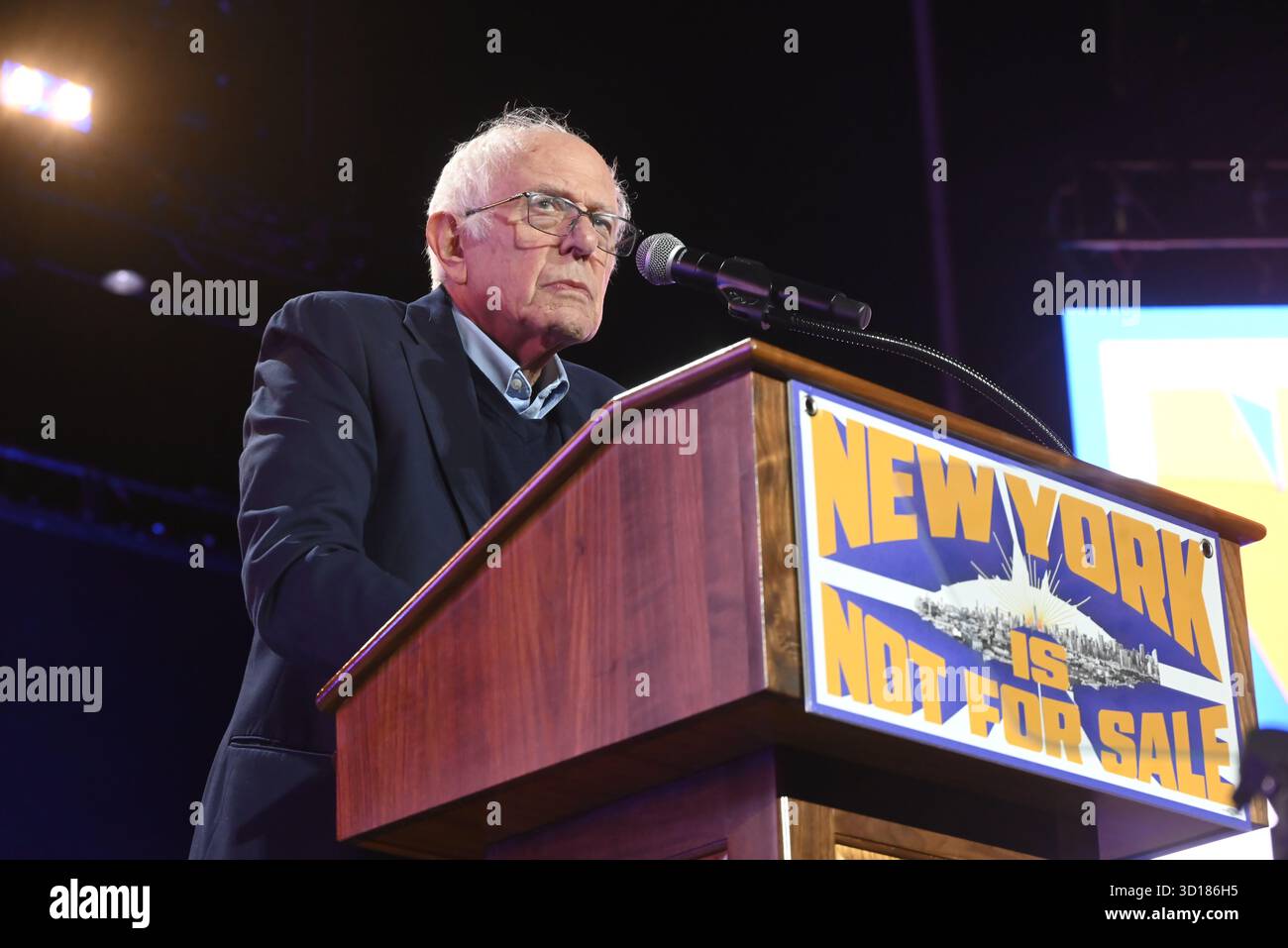 United States Senator Bernie Sanders (Independent of Vermont) makes ...