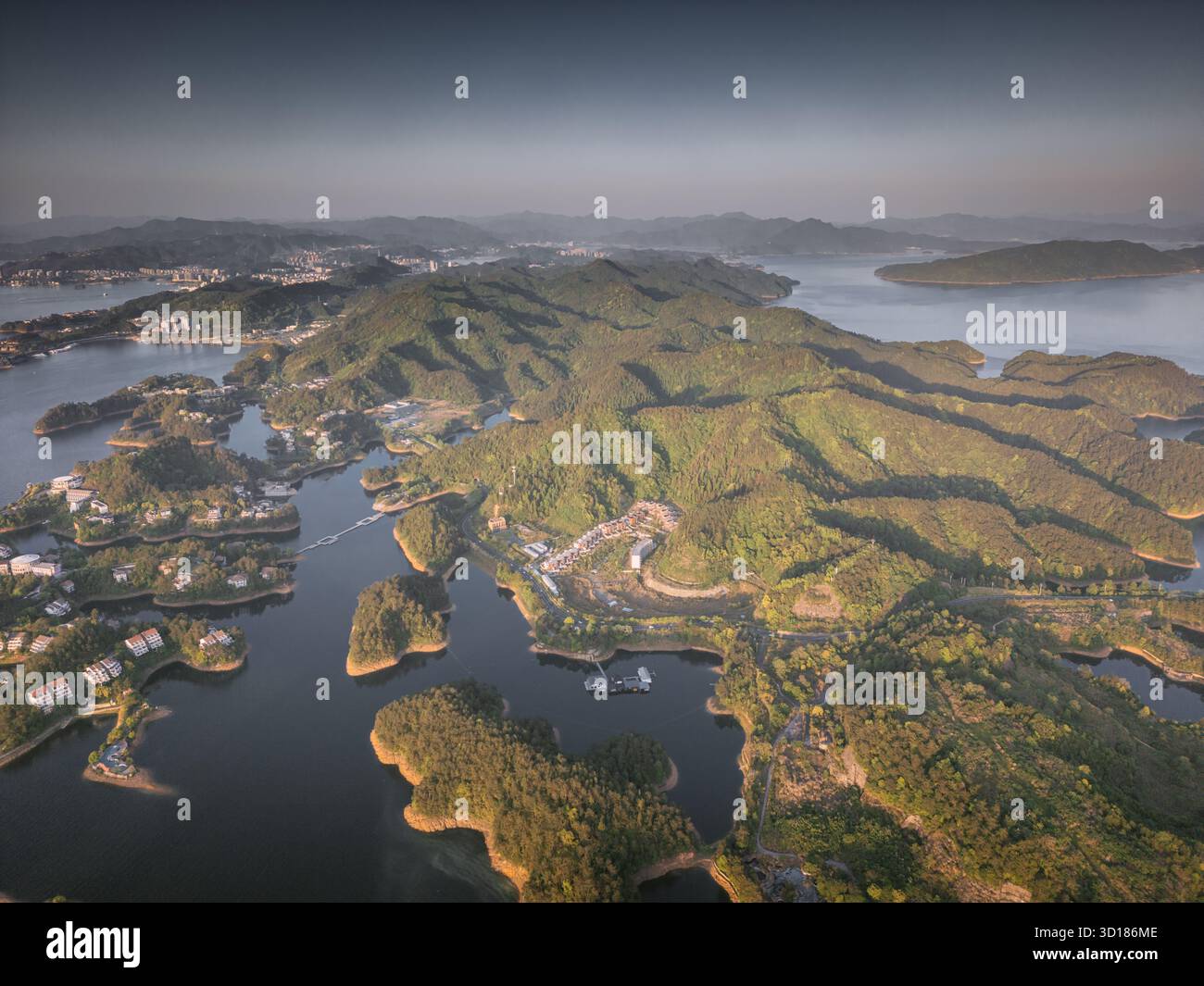 Aerial View of Thousand Island Lake. Top View of Freshwater Qiandaohu ...