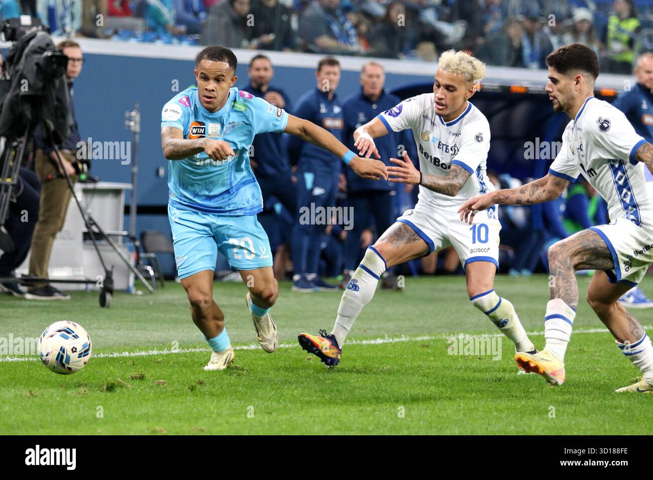 Pedro Henrique Silva dos Santos, known as Pedro (20) of Zenit and Joao ...