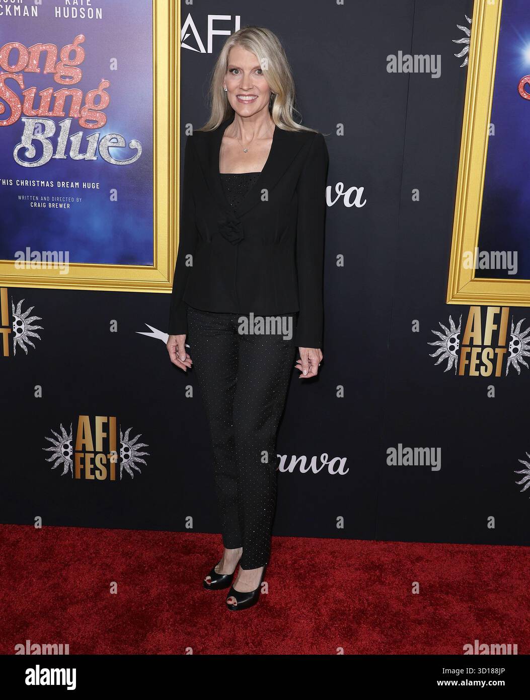 Katie Diamond arrives at 2025 AFI Fest Red Carpet World Premiere of SONG SUNG BLUE held at The ...