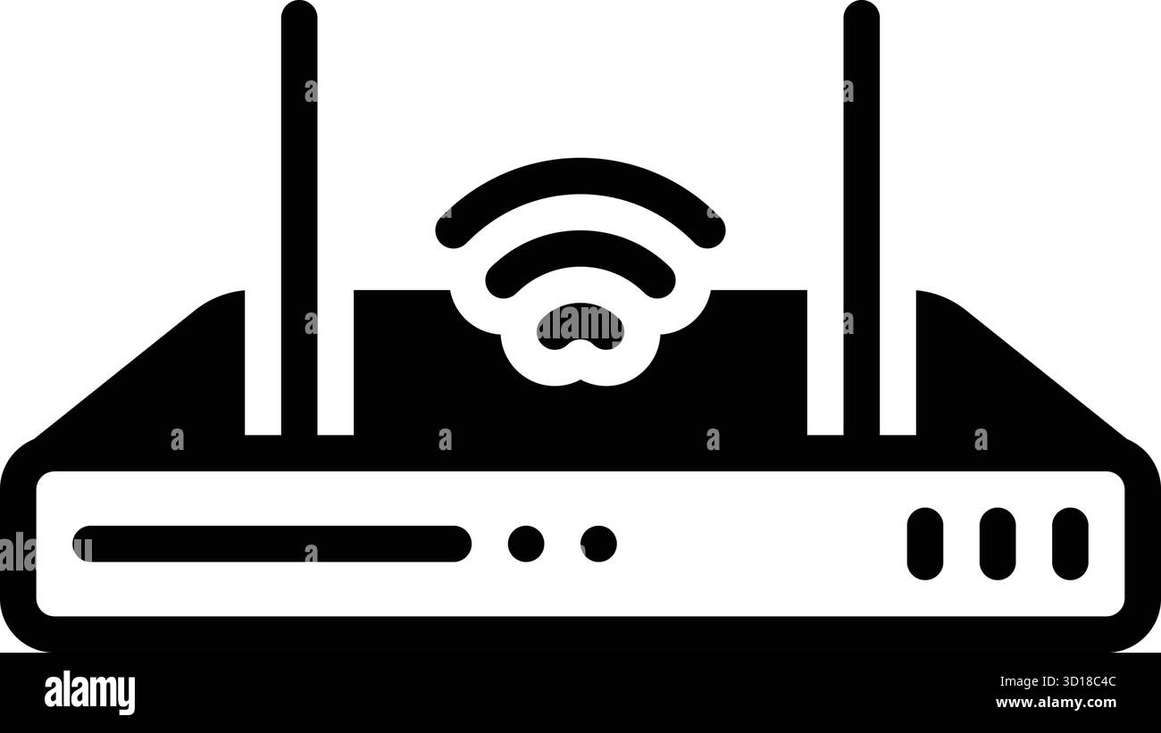 Wifi router point icon Stock Vector Images - Alamy