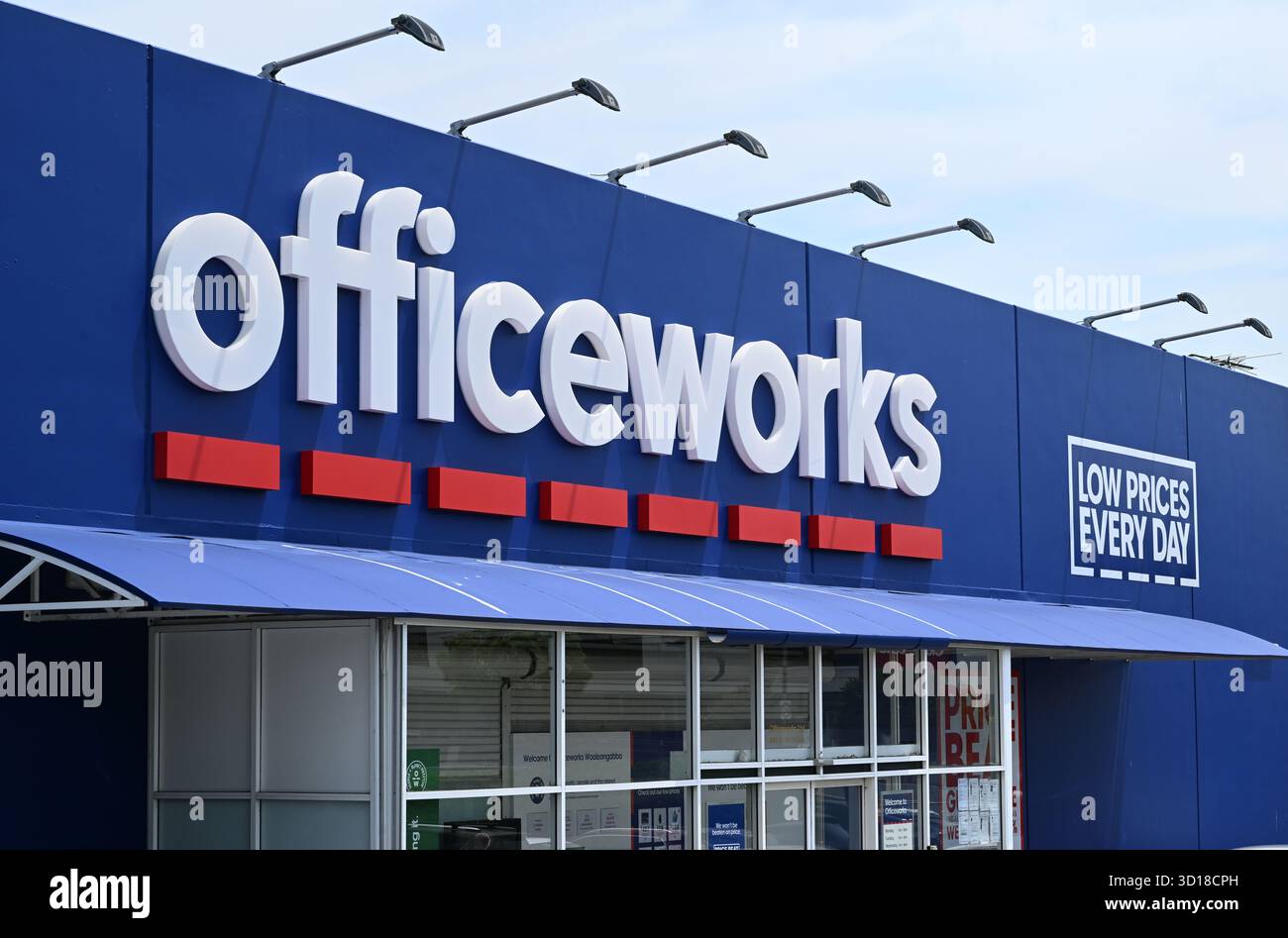 An Officeworks store is seen in Brisbane, Monday, October 27, 2025 ...