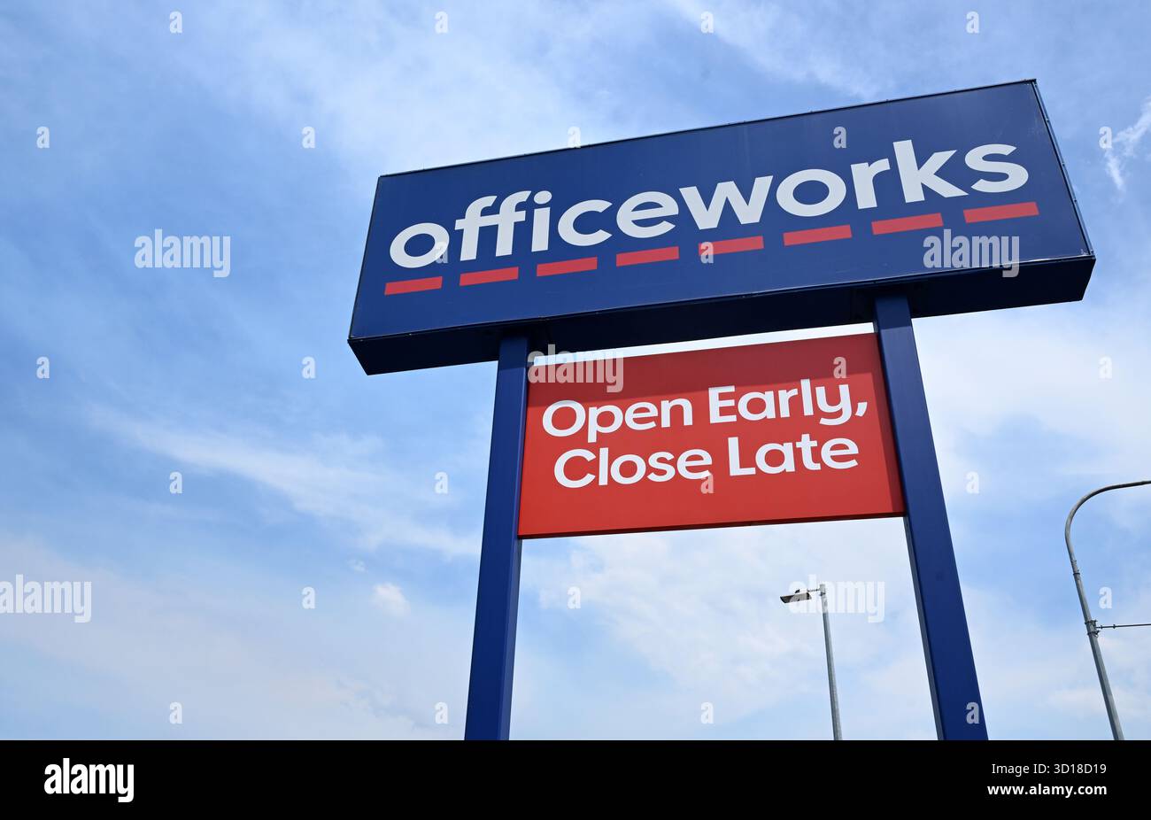 An Officeworks store is seen in Brisbane, Monday, October 27, 2025 ...