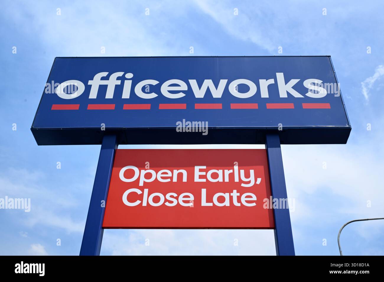 An Officeworks store is seen in Brisbane, Monday, October 27, 2025 ...