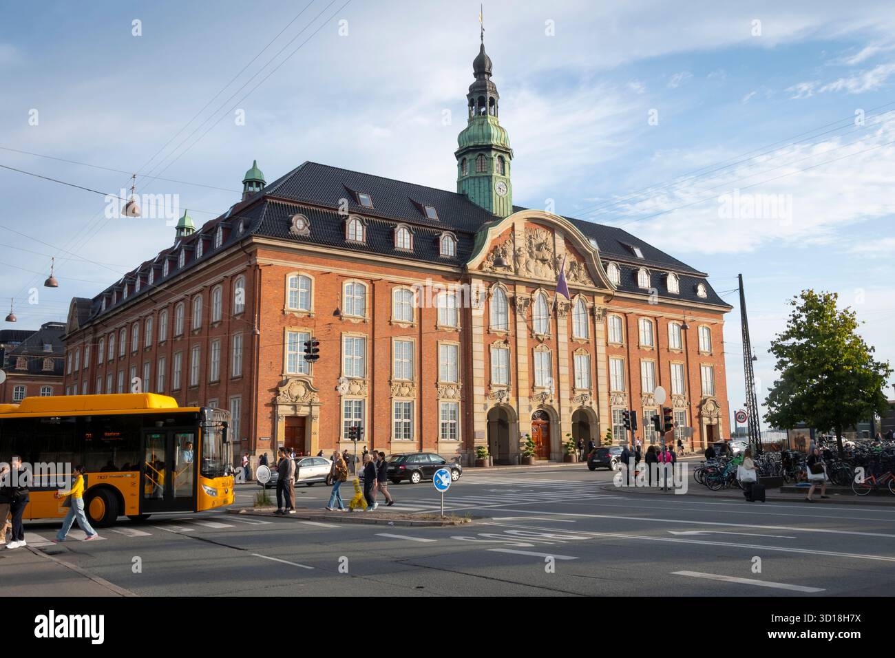 Central Post Building, Copenhagen, Denmark Stock Photo - Alamy