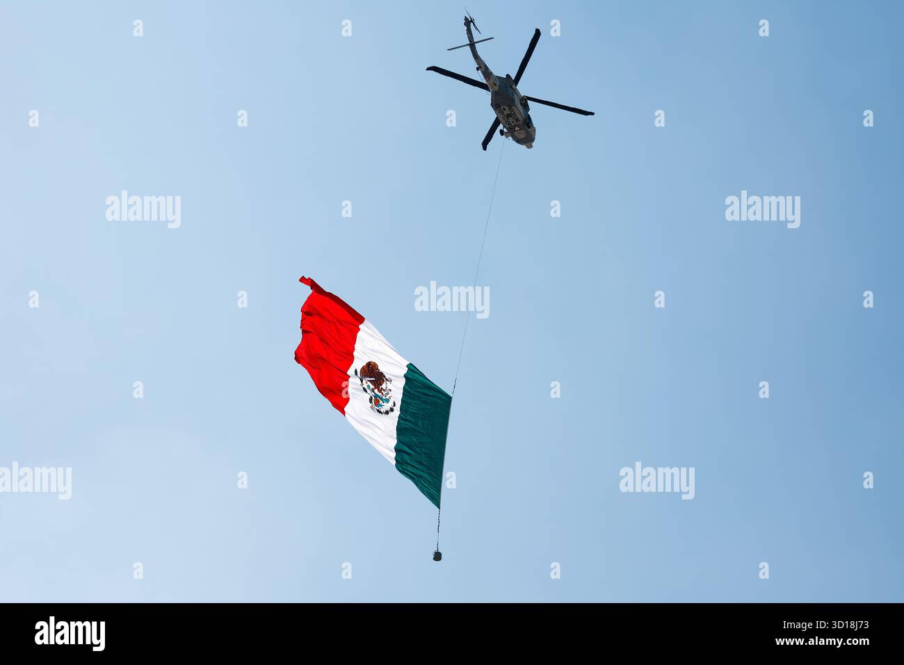 Mexican flag, drapeau flyover during the 2025 Formula 1 Mexico City ...