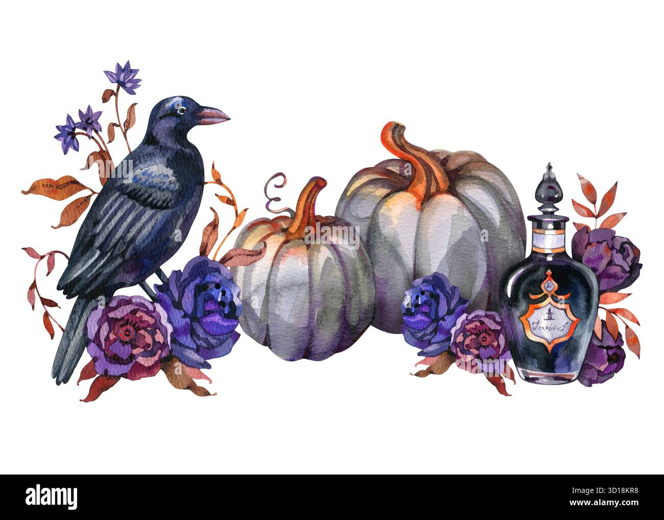 Dark purple flowers Cut Out Stock Images & Pictures - Alamy