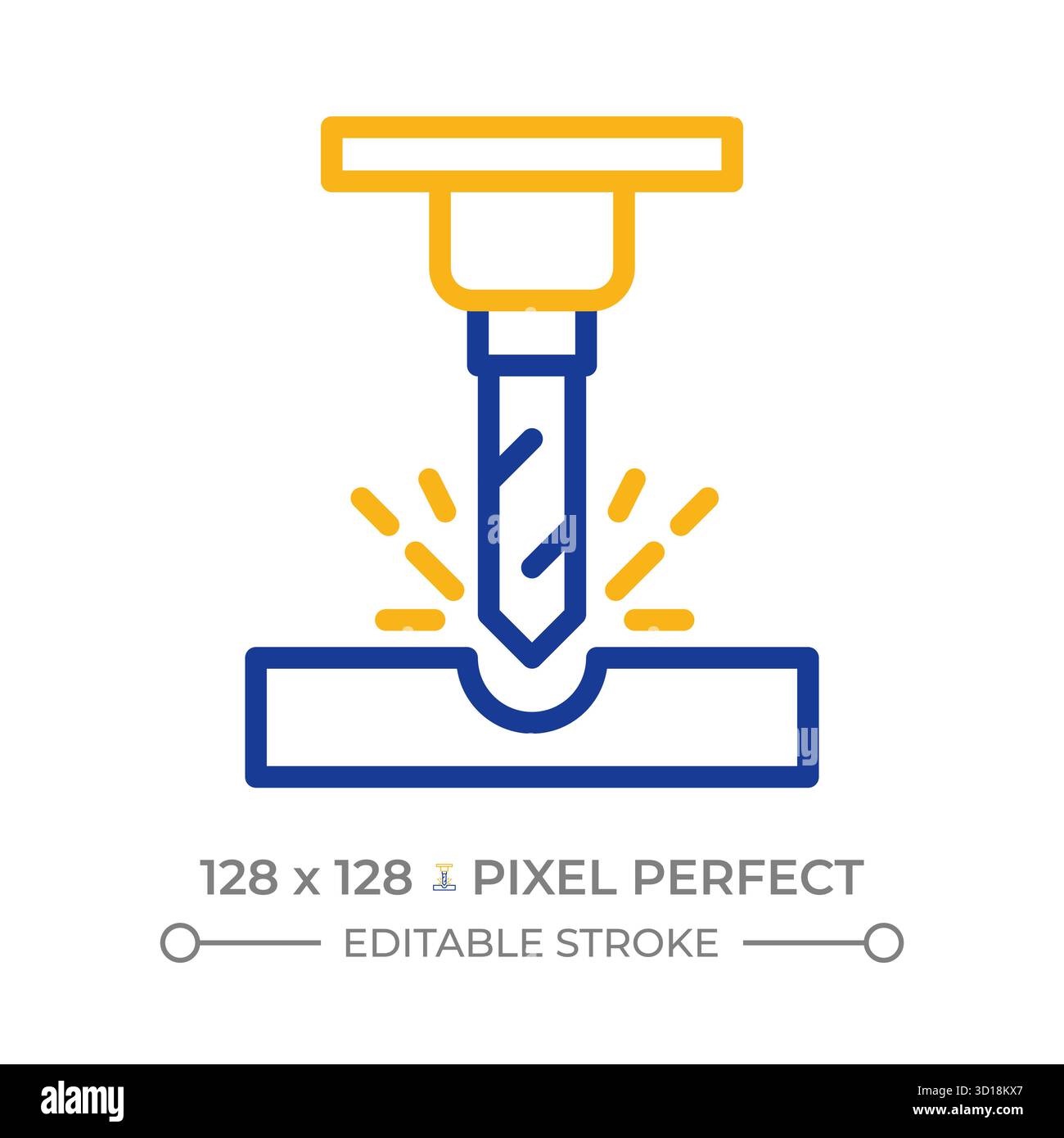 Precise machining Stock Vector Images - Alamy