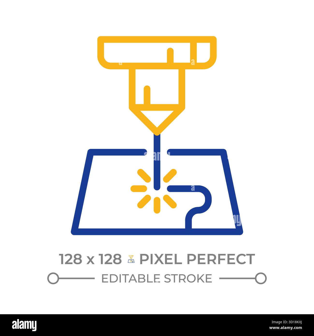 Color laser vector logo Stock Vector Images - Alamy