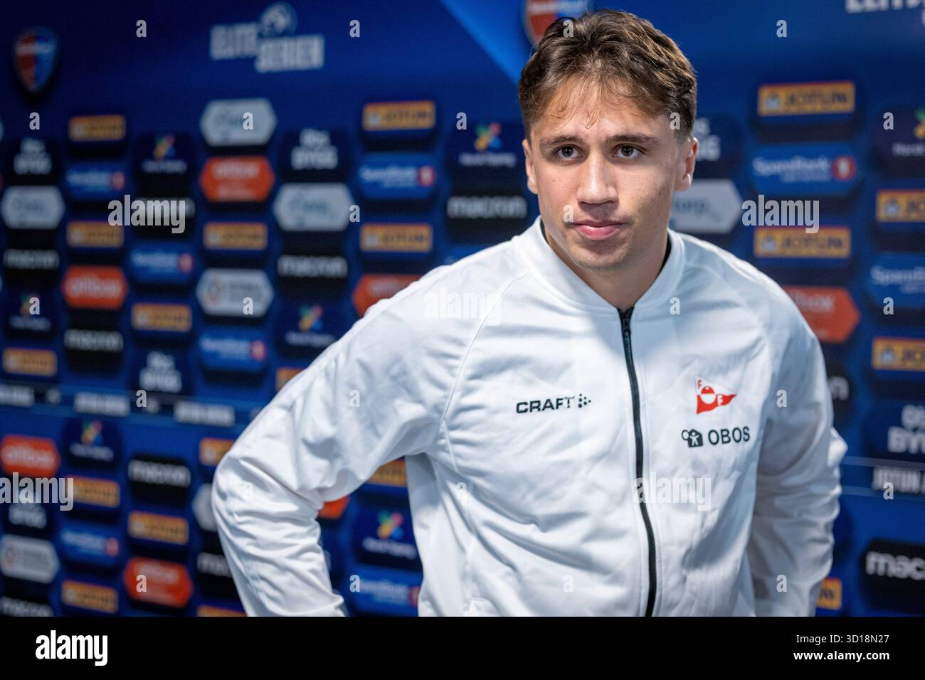 Sandefjord 20251026. Fredrikstad's Sigurd Kvile after the elite ...