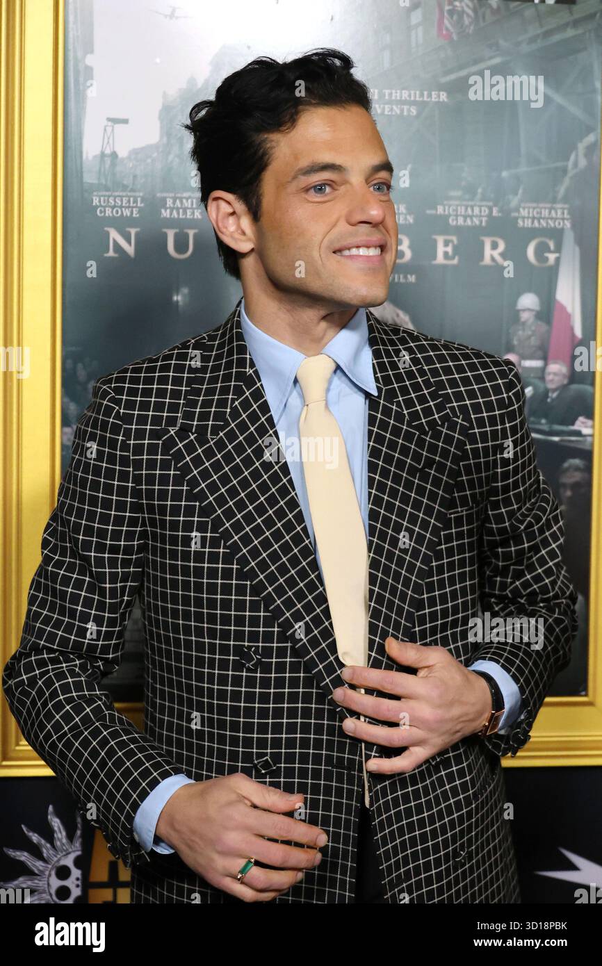 LOS ANGELES - OCT 24: Rami Malek at the 2025 AFI FEST - "Nuremberg ...