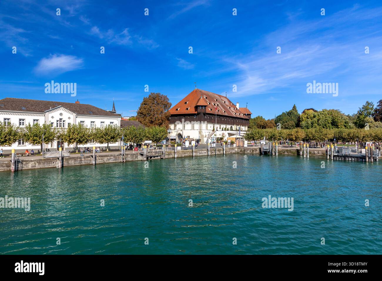 Port of Constance at Lake Constance, Germany Stock Photo - Alamy