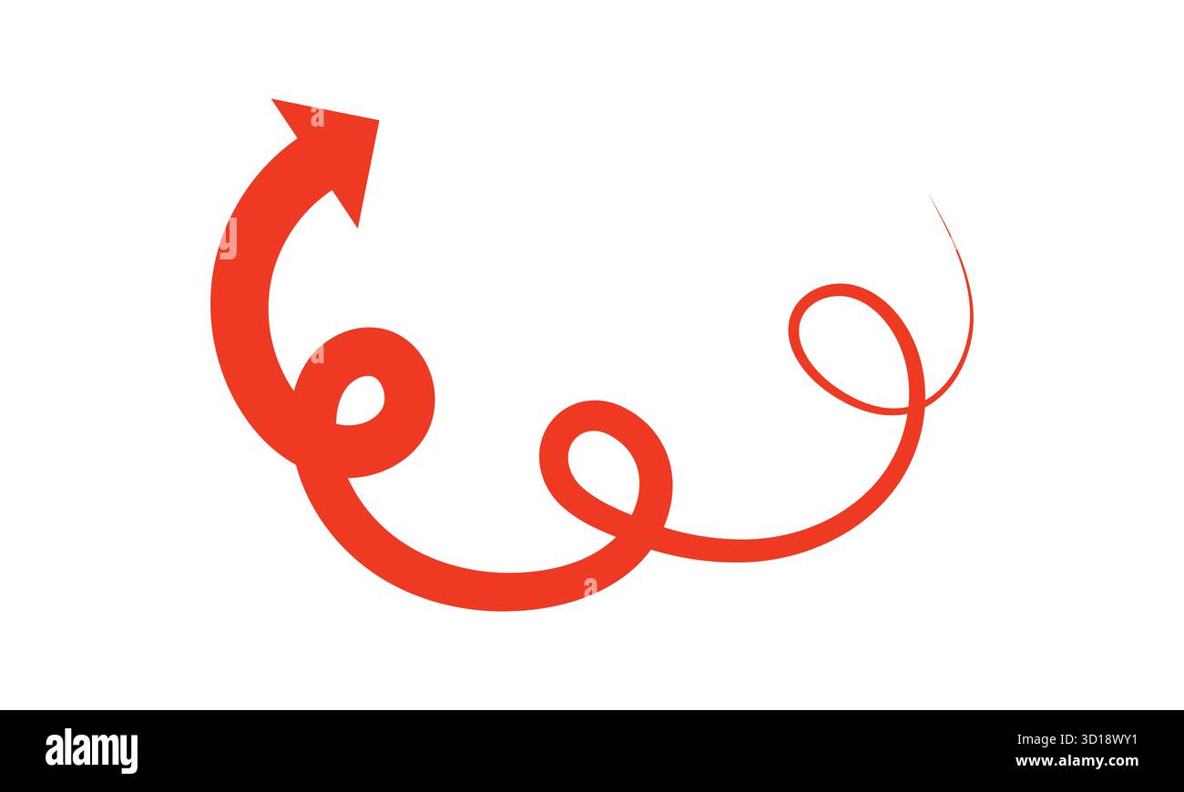 Motion graph growth curve Cut Out Stock Images & Pictures - Alamy