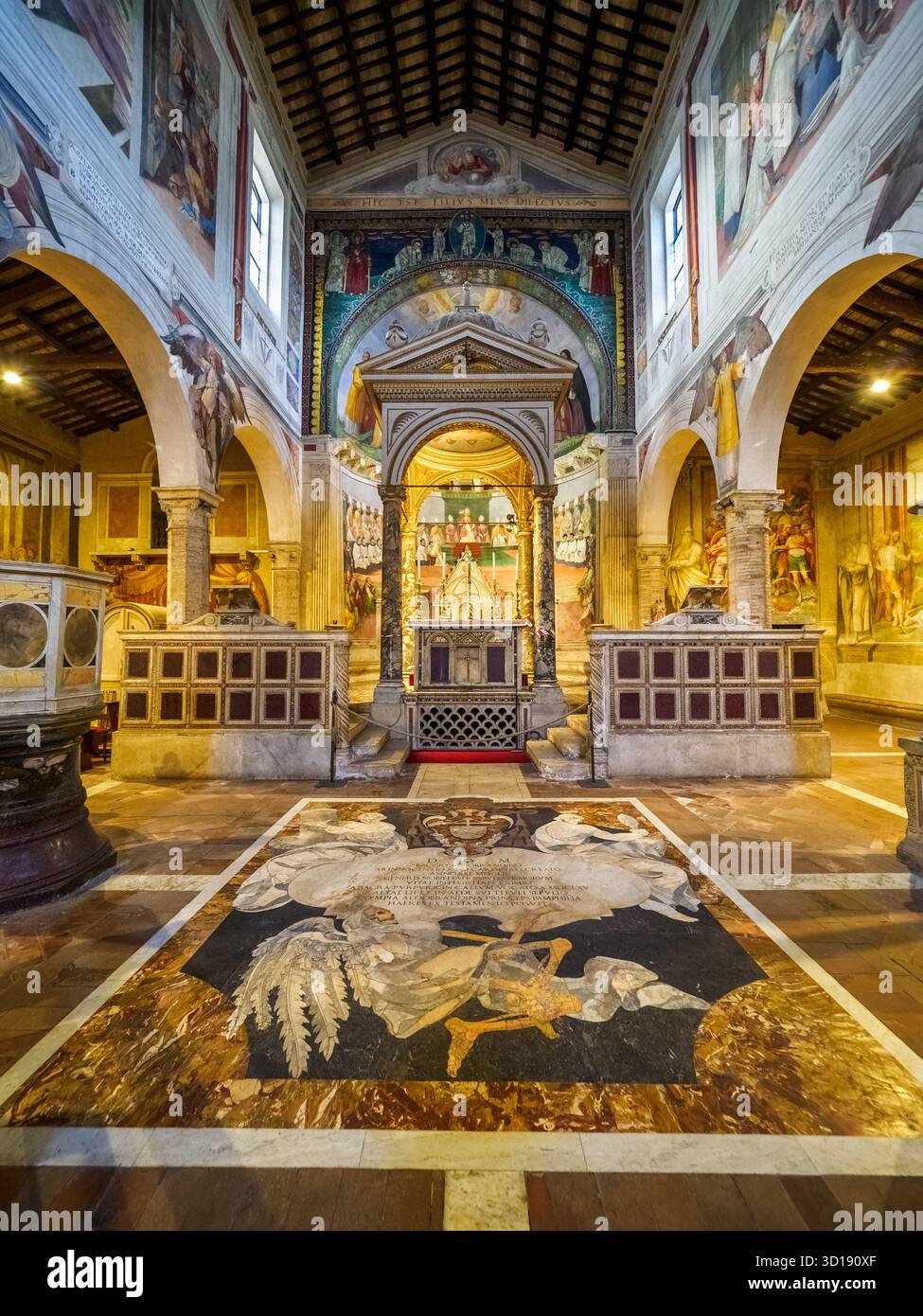 Basilica of saints nereus and achilleus hi-res stock photography and ...