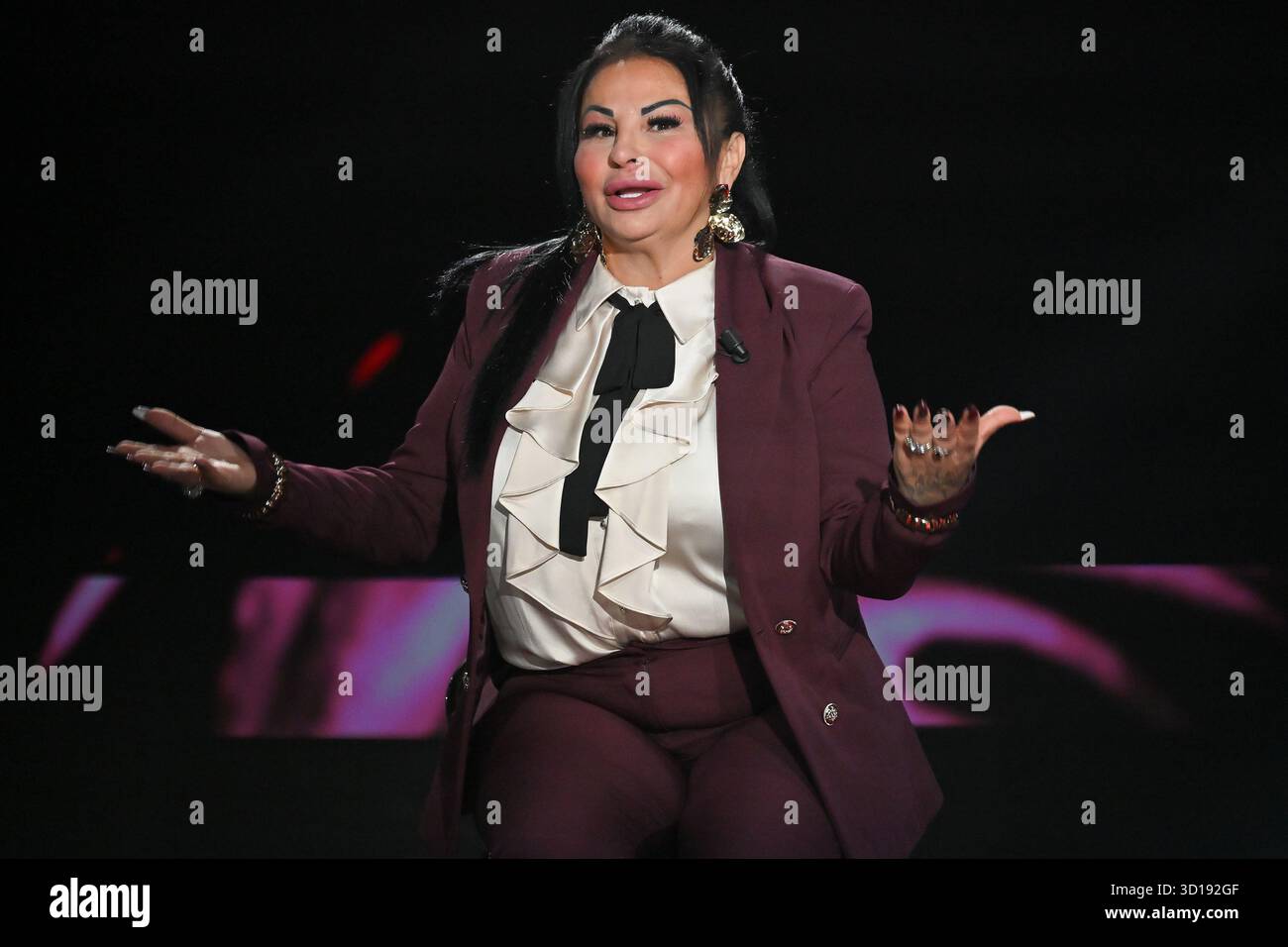 The tik toker and influence Rita de Crescenzo guest of the Italian ...