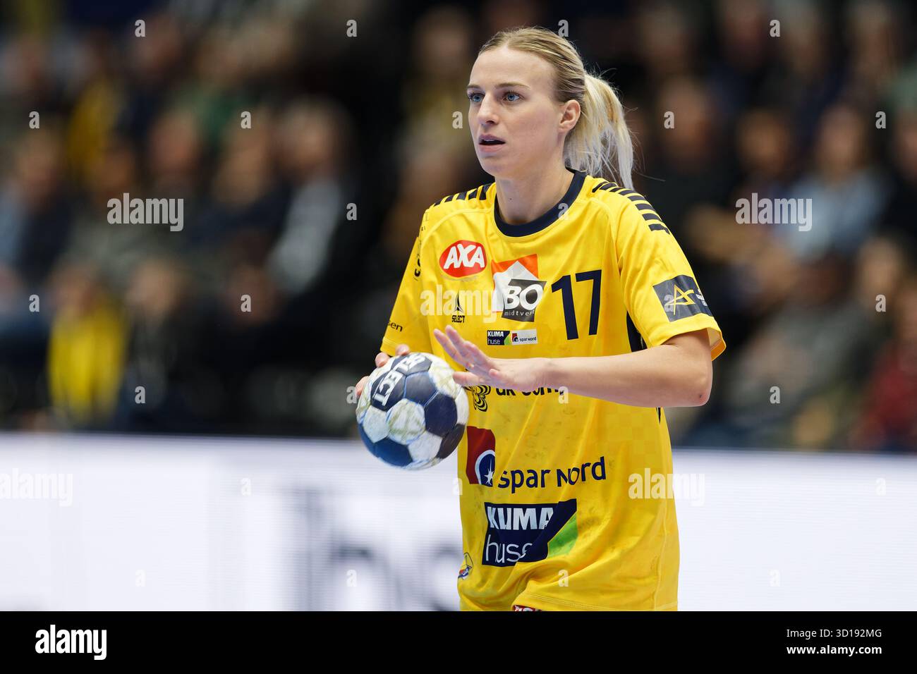 Ikast, Denmark. 26th, October 2025. Simone Petersen (17) of Ikast ...