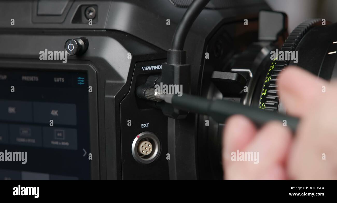 High resolution 4k camera viewfinder hi-res stock photography and ...