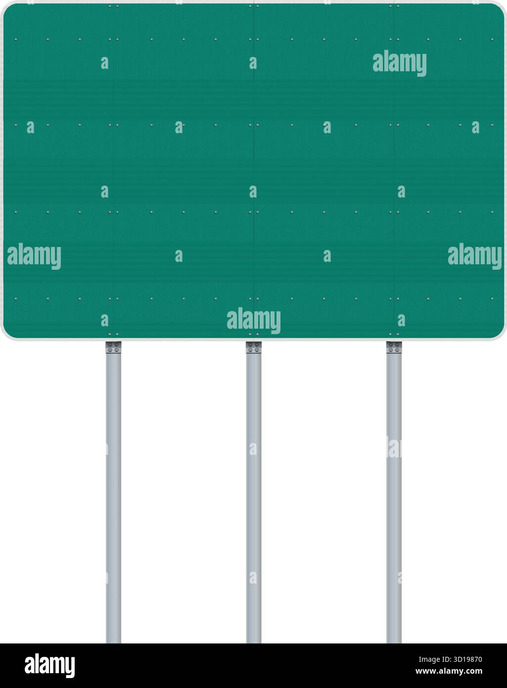 Vector illustration of large size blank American cities, counties or ...