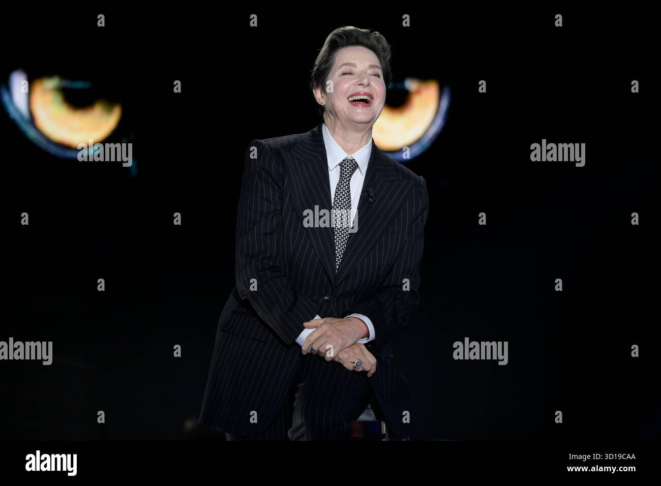 Isabella Rossellini attends the first episode of Rai tv program Belve ...