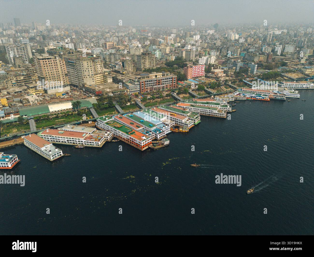 October 27, 2025, Dhaka, Dhaka, Bangladesh: Dhaka River Port, the ...