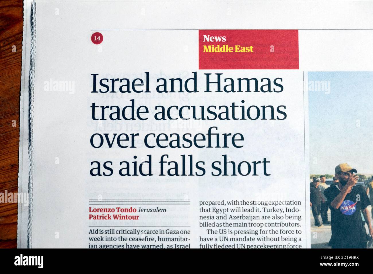 'Israel and Hamas trade accusations over ceasefire as aid falls short ...