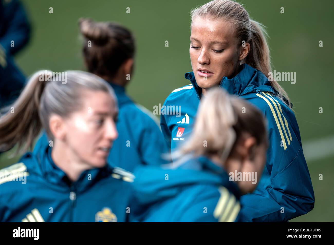 GOTHENBURG, SWEDEN 20251027 Smilla Holmberg during the women's national team's training at Gamla ...