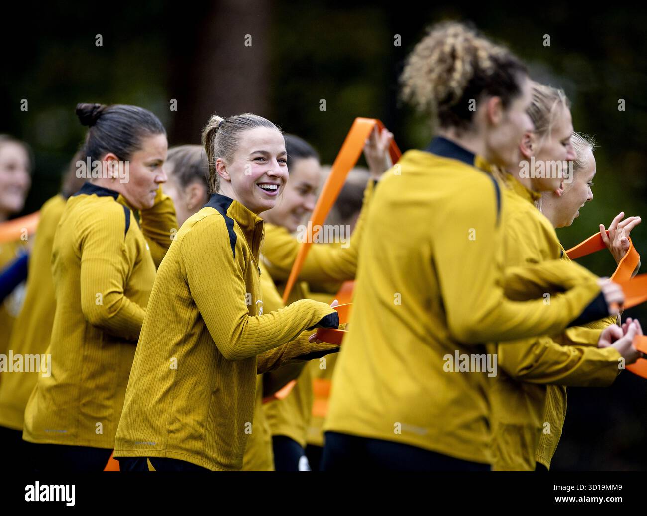 ZEIST - Jacky Groenen during a training session. The Dutch team is ...