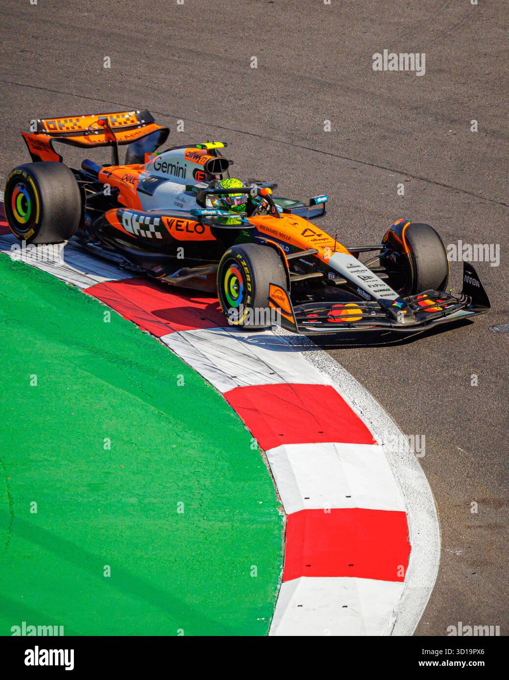 Lando Norris of Great Britain and McLaren Formula 1 Team driving the (4 ...