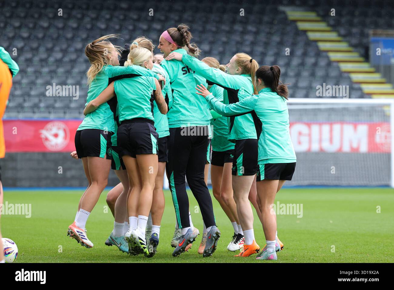 Irish players pictured celebrating during the Ireland Women’s National ...