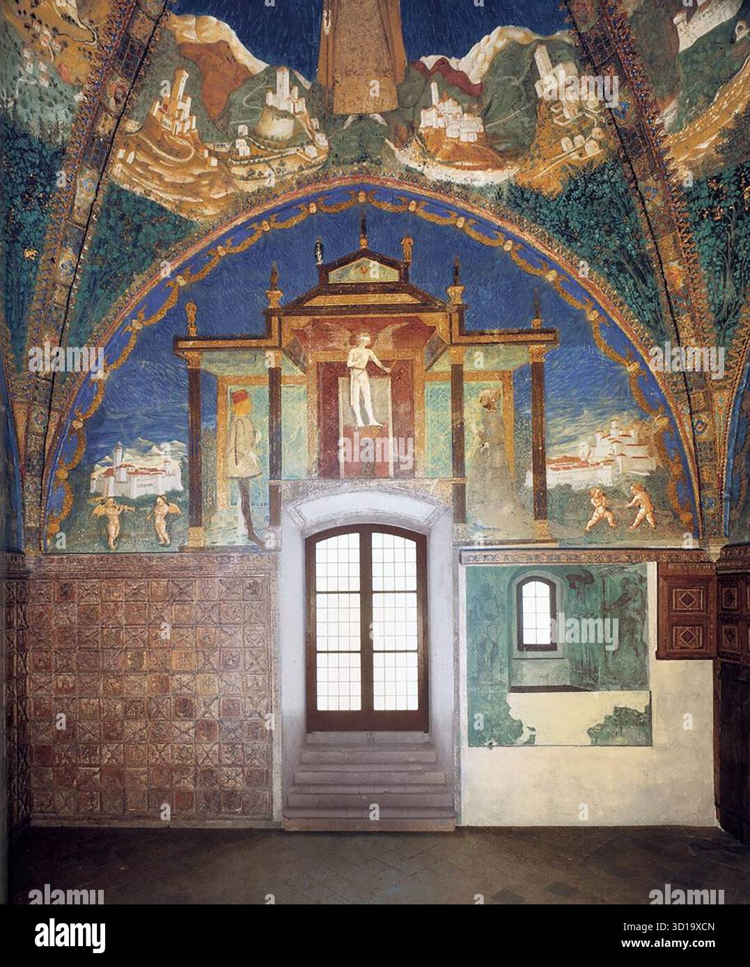 BEMBO, Benedetto (active 1462-1489 in Cremona) View of the southeast ...