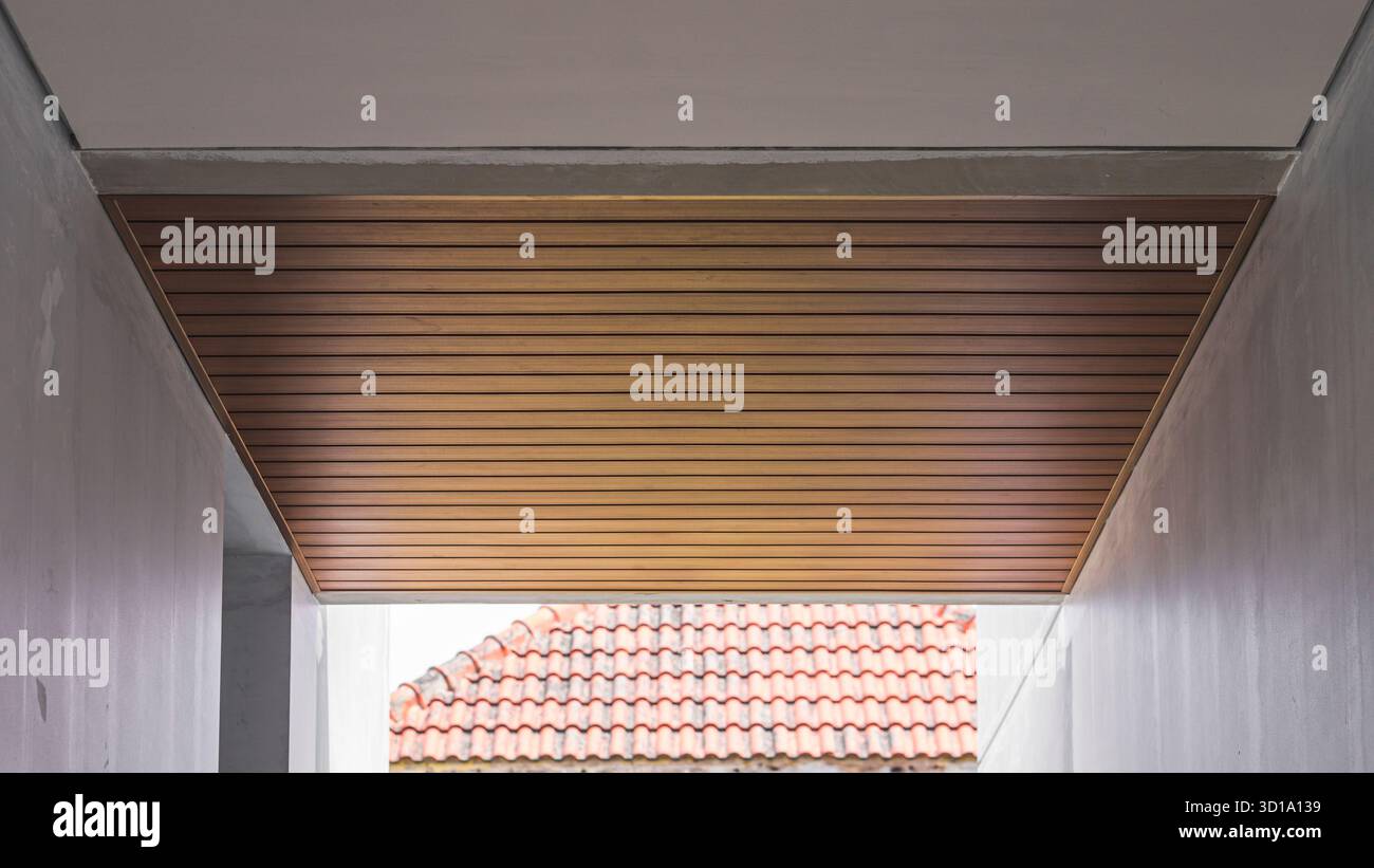 Application of Duma PVC material for house terrace ceiling ...
