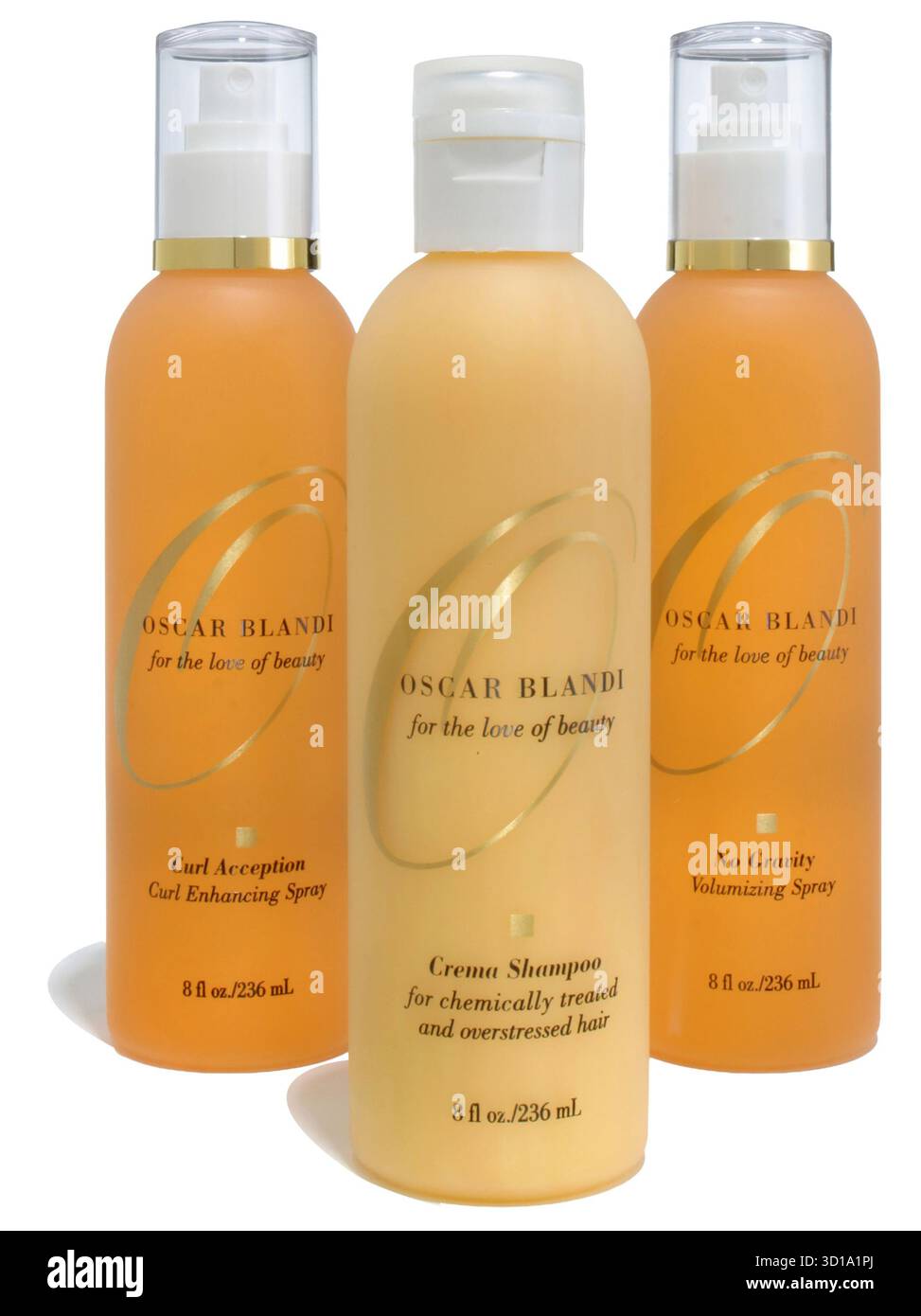 Hair care treatment set Cut Out Stock Images & Pictures - Alamy