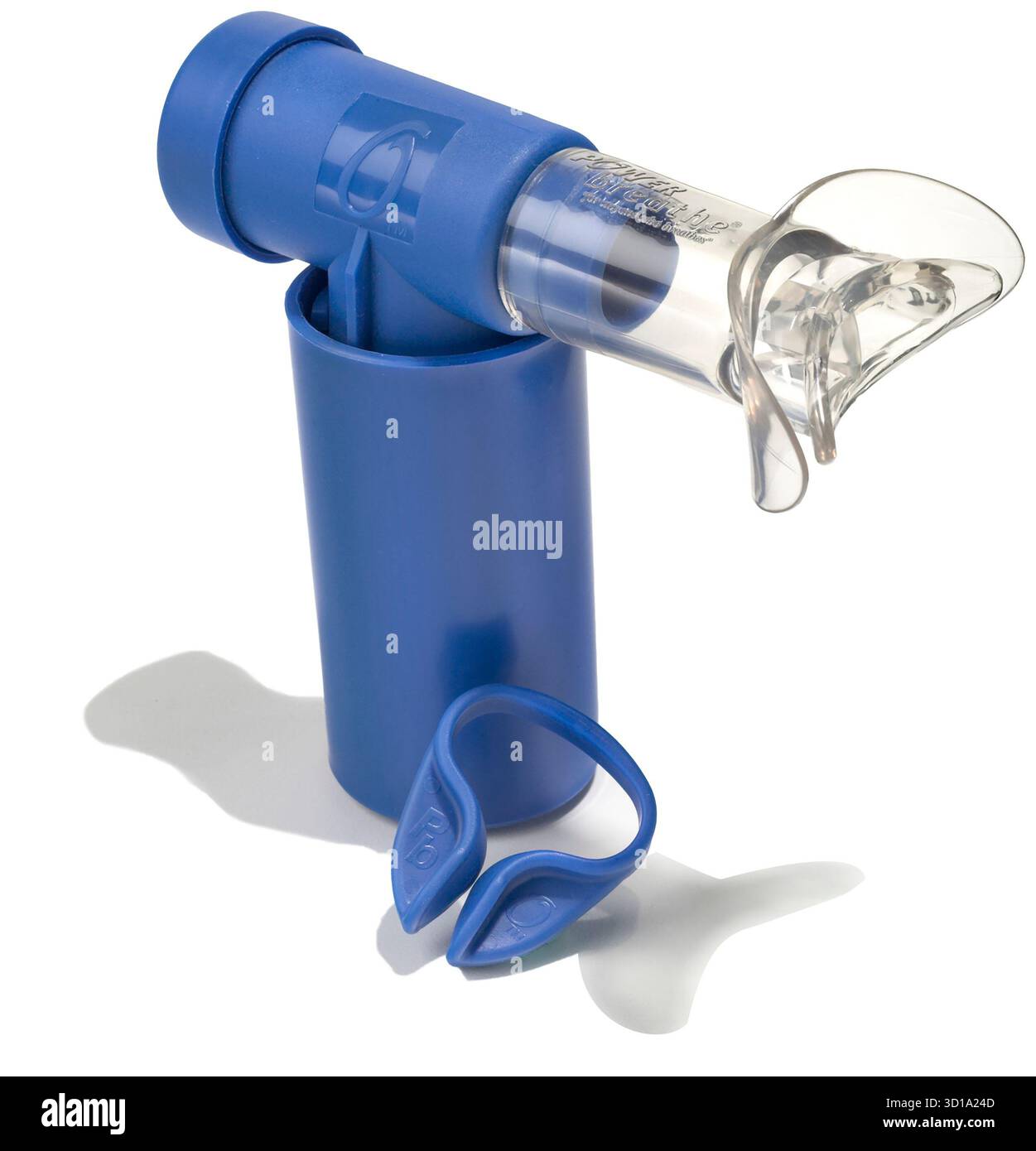 inhaler on white background Stock Photo - Alamy