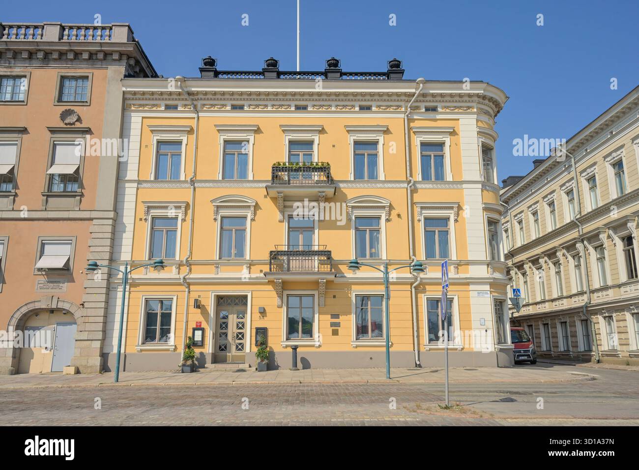 Altbau, Pohjoisesplanadi 5, Altstadt, Helsinki, Finnland *** Old ...