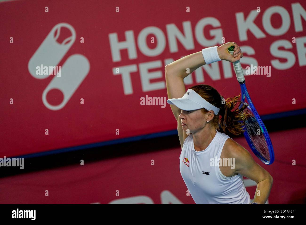 Australian tennis player Maya Joint during a match at the Hong Kong ...